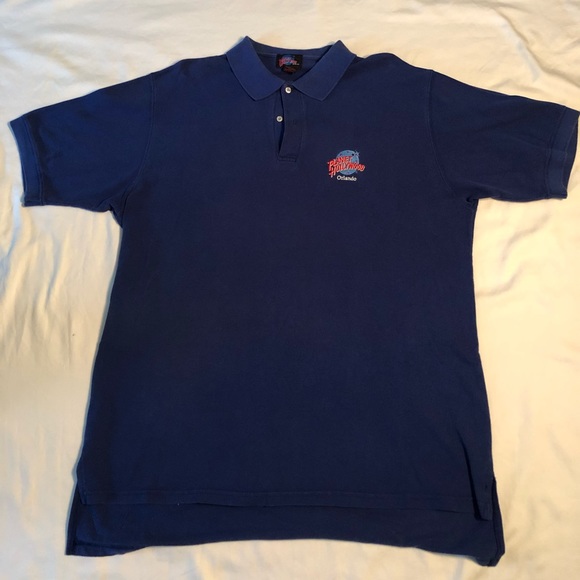 planet hollywood | Shirts | Vintage Planet Hollywood Orlando Polo Xl ...